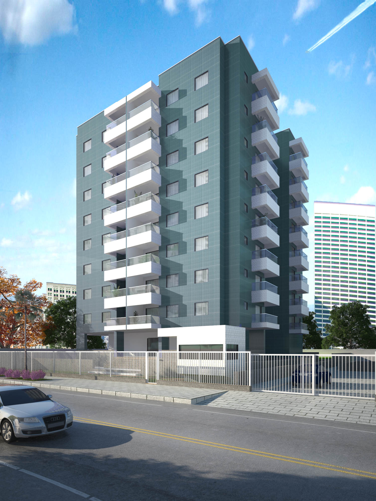 3D1 Edificio Residencial Oito Pavimentos