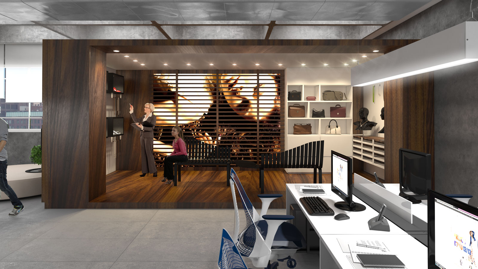 3D1 Escritório: Fashion Design