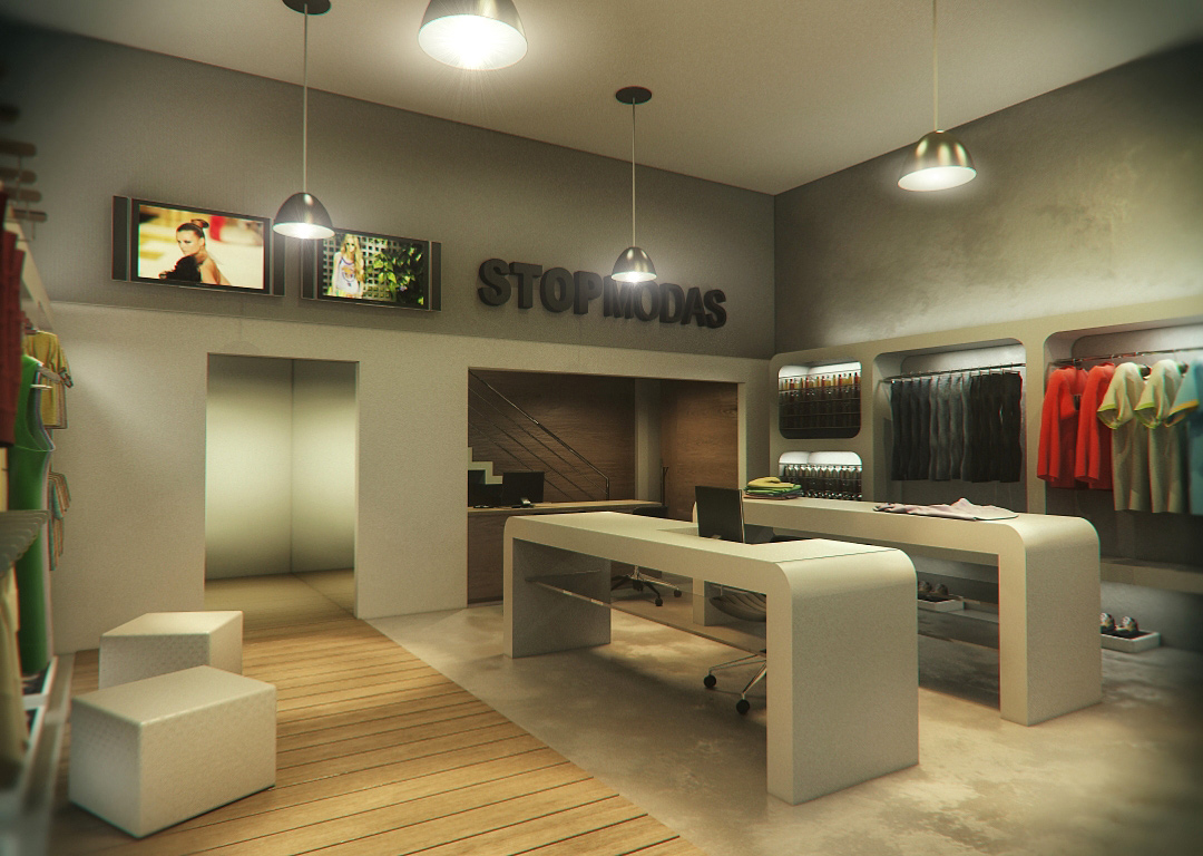 3D1 Loja - externa e interna - Vray 2.0