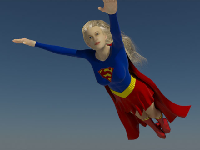 3D1 Super Girl