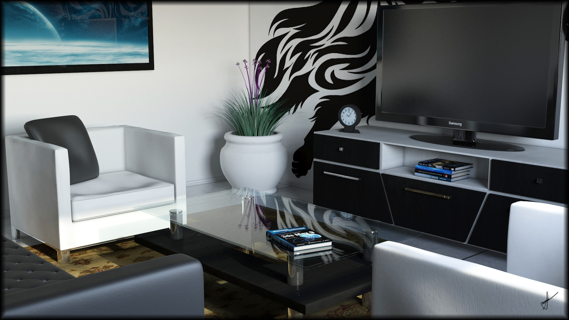 3D1 Sala Mental Ray.