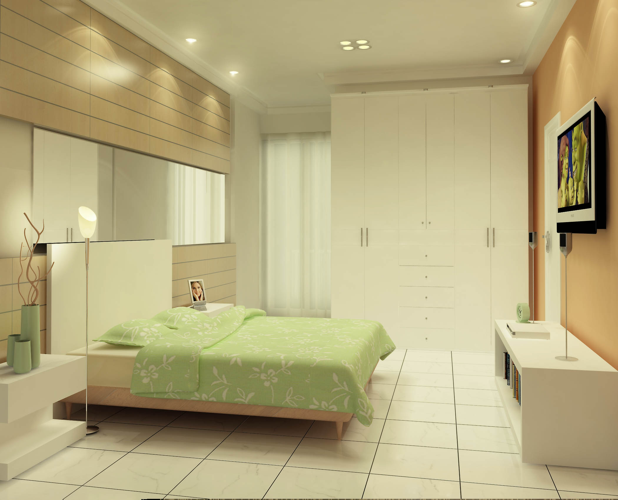 3D1 Quarto de Casal/Sala